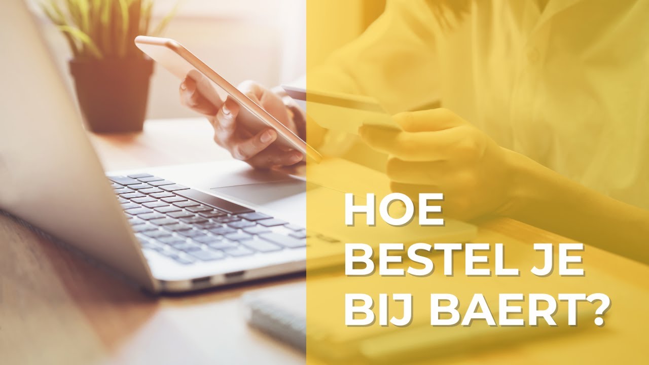 Hoe kan ik online bestellen via de Baert catalogi? - YouTube