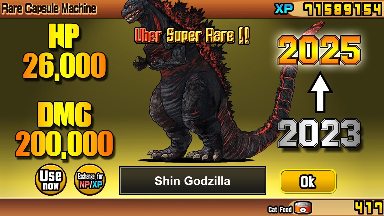 The Battle Cats - Unit Shin Godzilla Returns! - YouTube