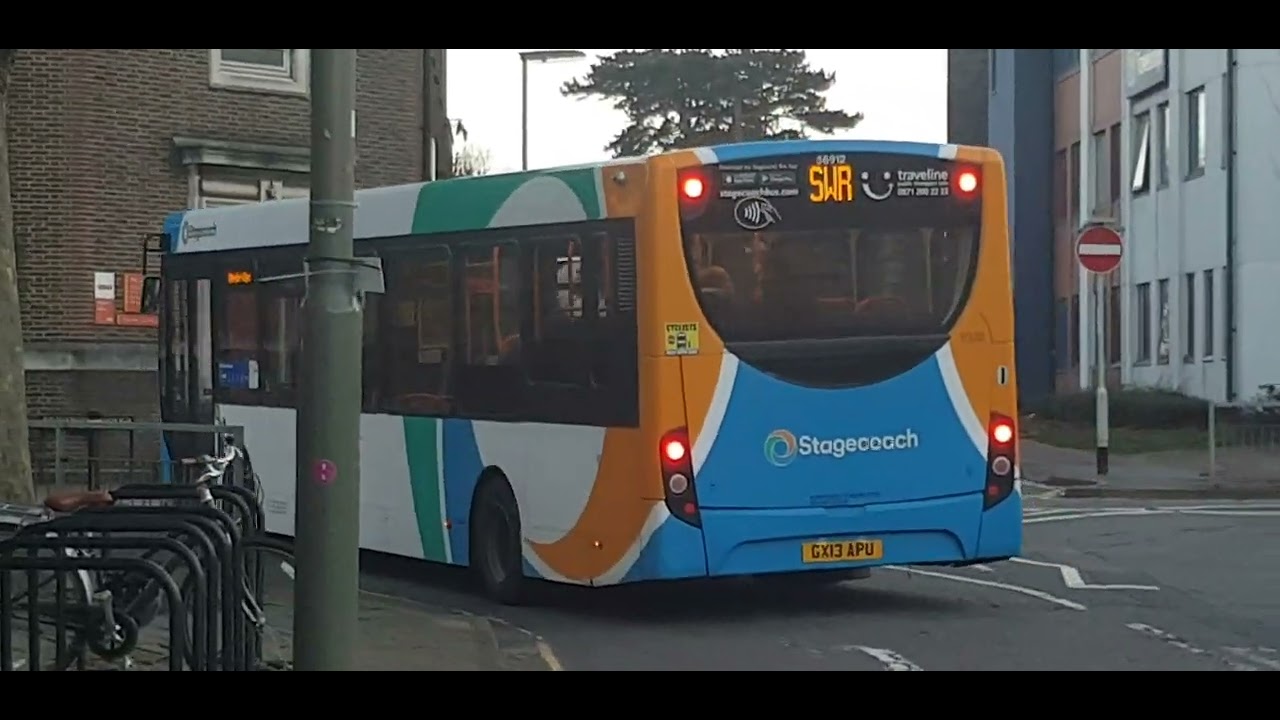 Here is the new livery stagecoach bus 36912 on Rail replacement in ...