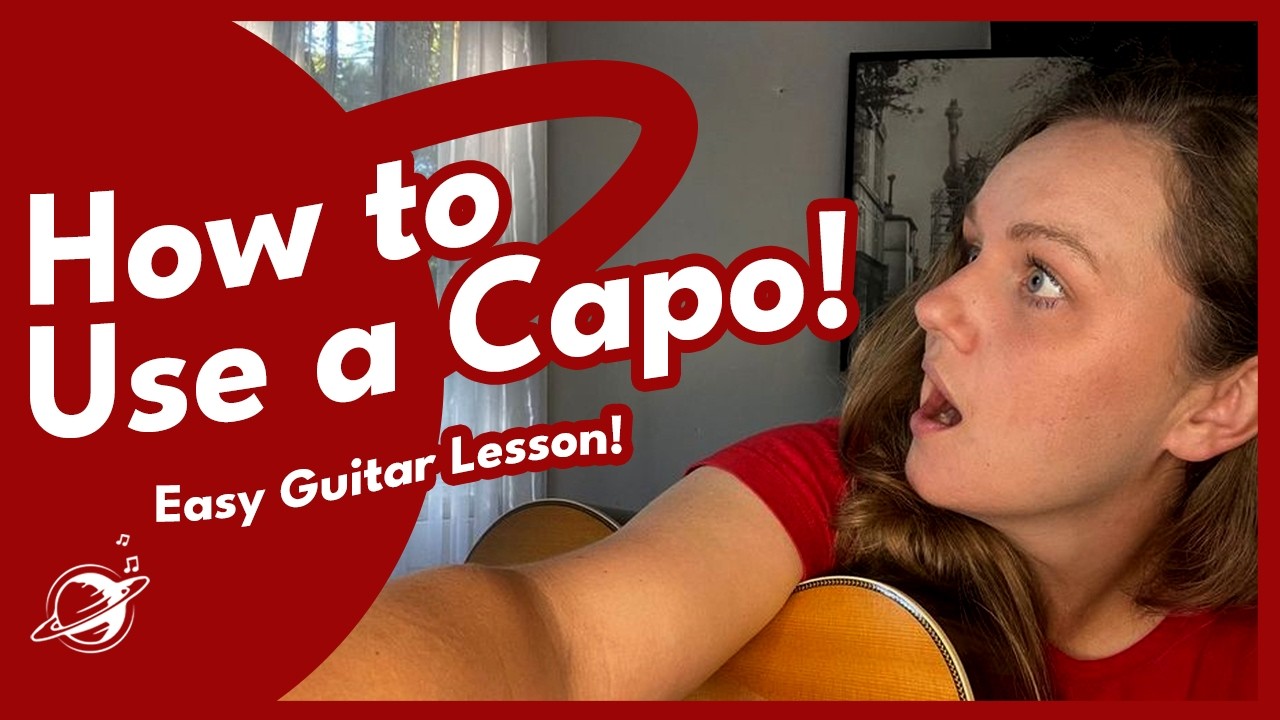 How to Use a Capo for Guitar | Beginner’s Guide to Changing Keys Easily ...