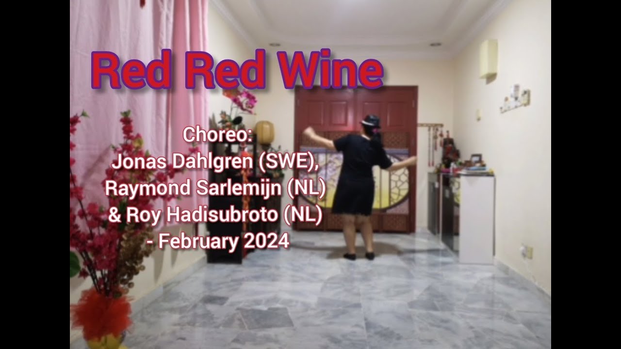 Red Red Wine - Line Dance (Jonas Dahlgren (SWE), Raymond Sarlemijn(NL ...