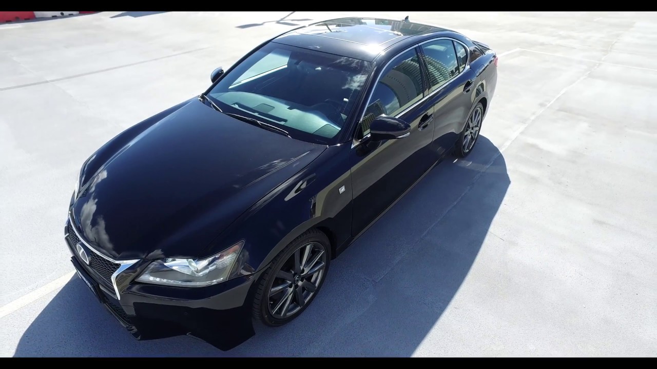 '14 Black Lexus GS350 F-Sport Walk Around Video - YouTube