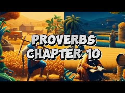 Proverbs Chapter 10 - YouTube