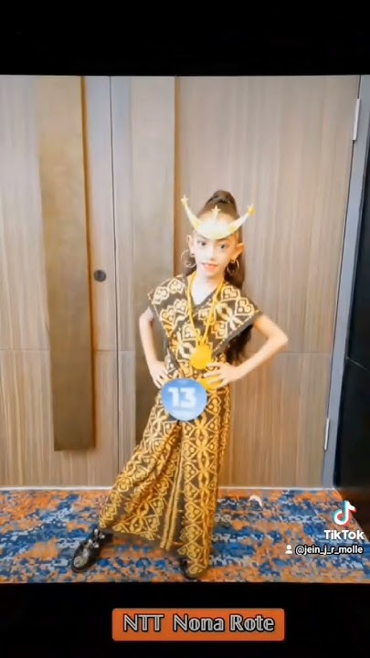Baju Adat NTT ROTE NDAO #capcut #reels #tiktok #modelanak #youtubeshorts #youtube - YouTube