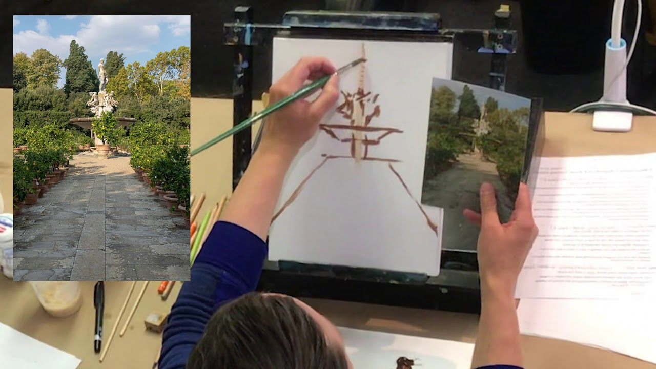 5-Week Series: Week 3 - Drawing for Painting - YouTube