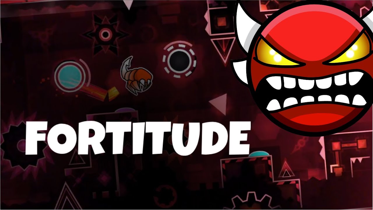 Fortitude - Insane Demon 100% Geometry Dash - YouTube