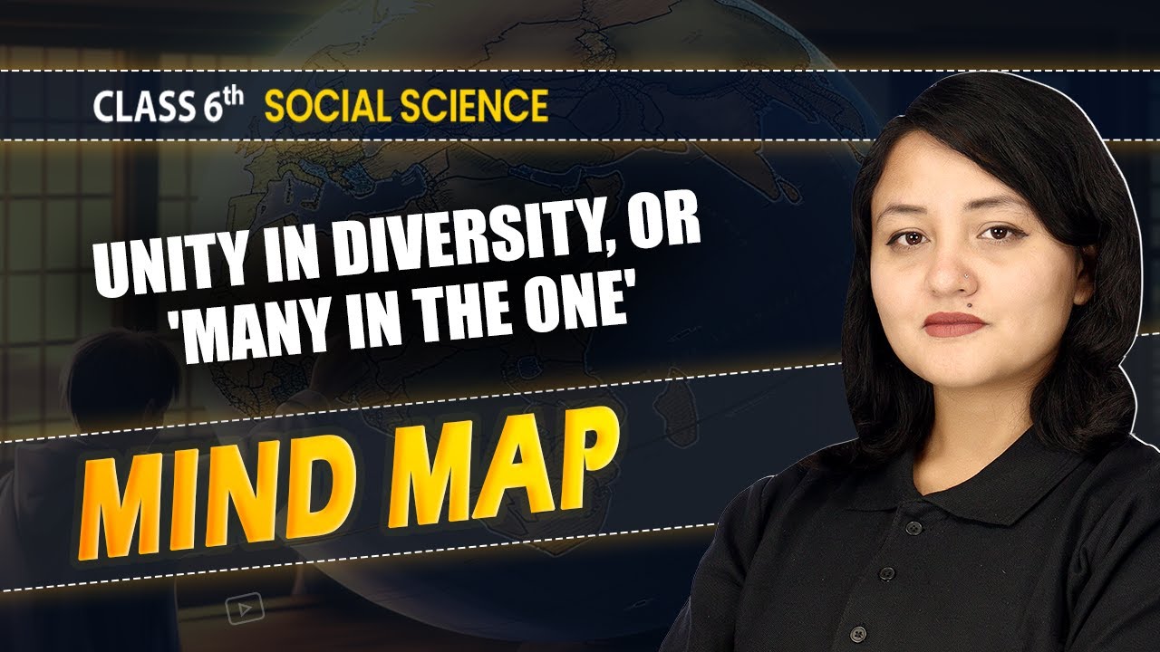 Mind Map - Unity in Diversity, or 'Many in the One' | Class 6 Social ...