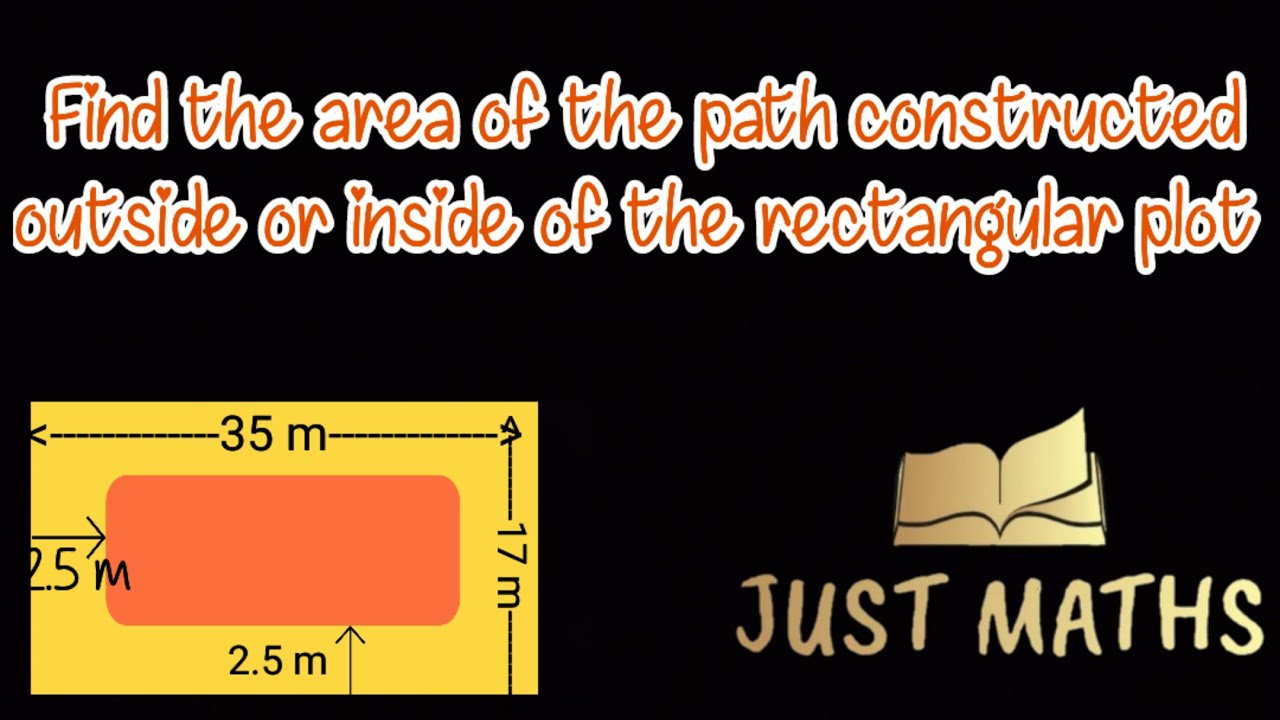 Perimeter and Area | Part 5 | Find Area of Path | Iqbal Sir ...
