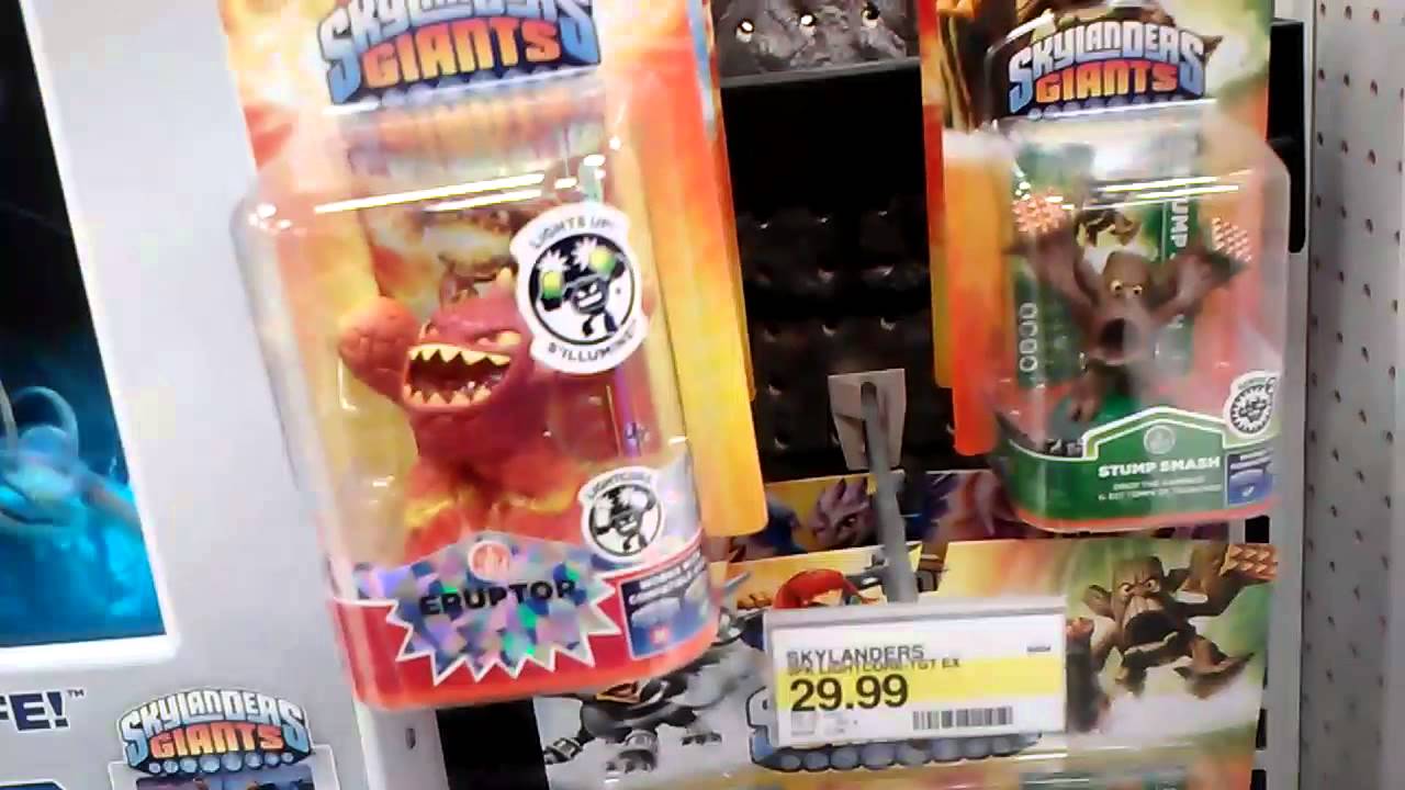 Skylanders Giants Hunting @ Target! - YouTube