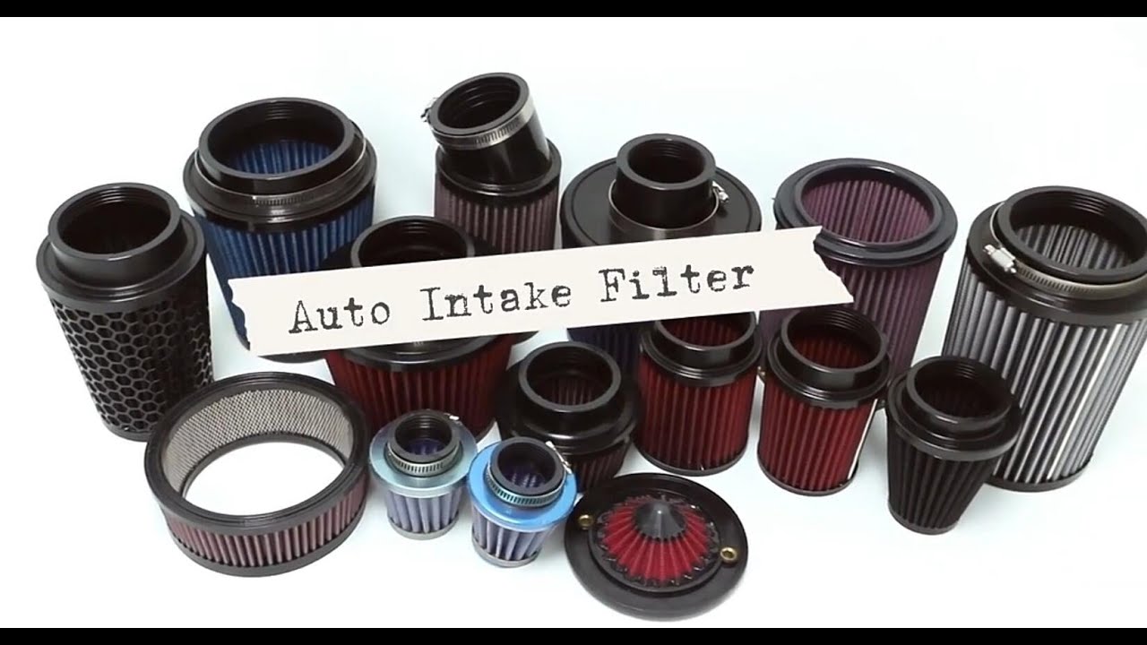 Customized Universal Auto Air Filters are Washable and Reusable - YouTube