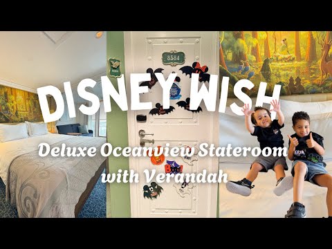 Disney Wish Oceanview Deluxe Stateroom with Verandah - 2025 | Princess ...