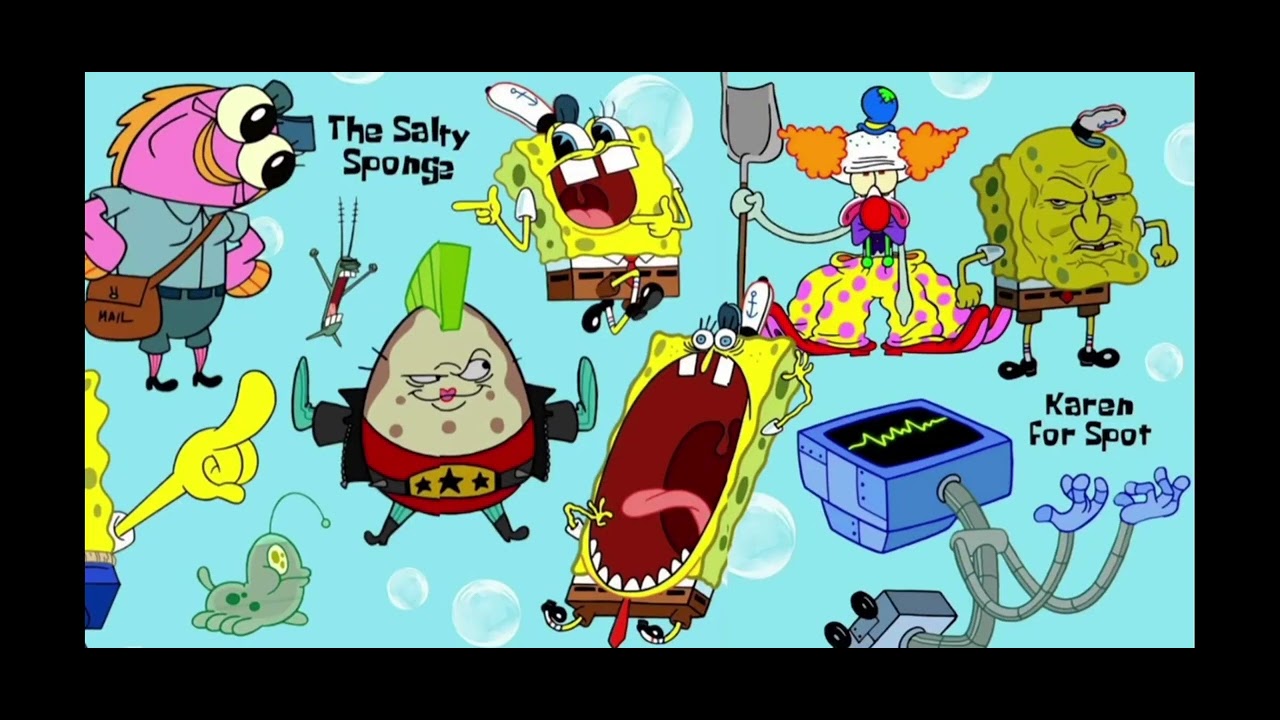 SpongeBob SquarePants Episode 281 - Salty Sponge/Karen for Spot ...