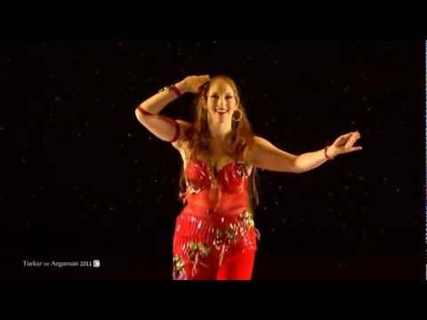 Julia Gorbonov oriental dance- drum solo