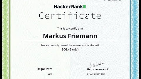 SQL Certifications - YouTube
