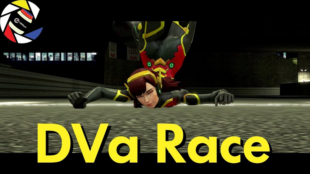【SFM Overwatch Animation】 DVa Racing - YouTube