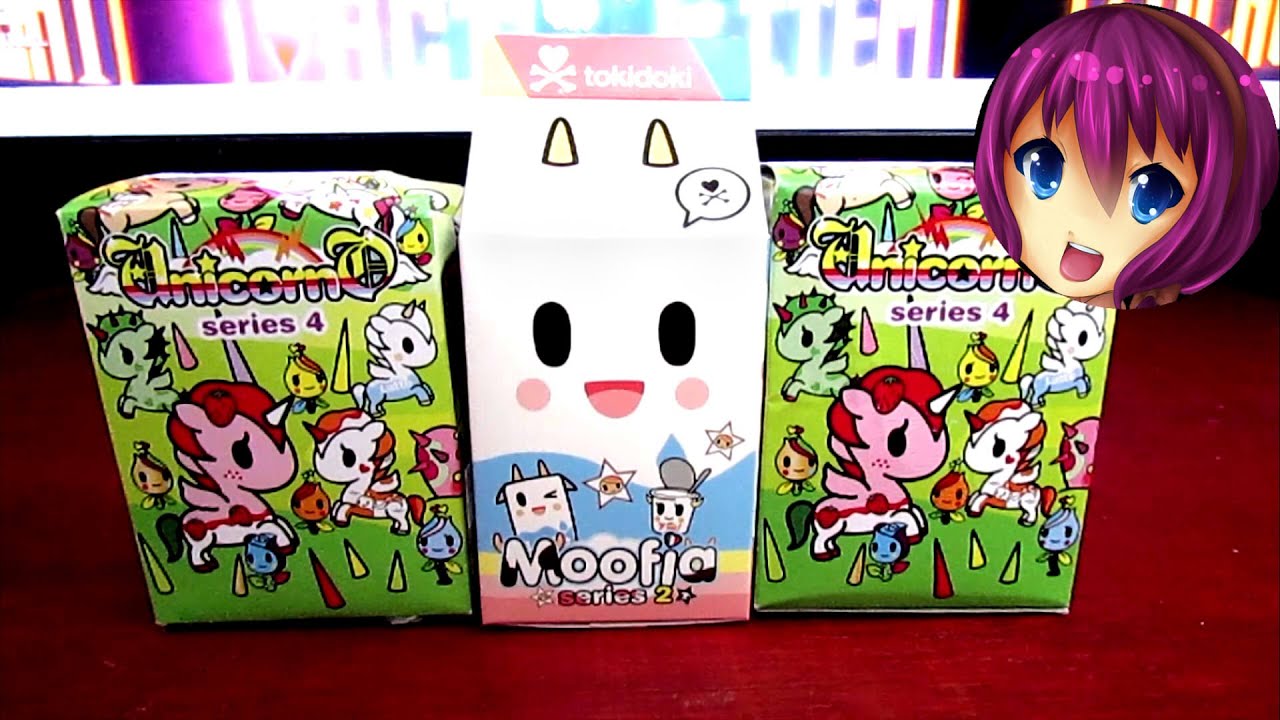 Tokidoki Unicorno & Moofia Blind Box Unboxing - YouTube