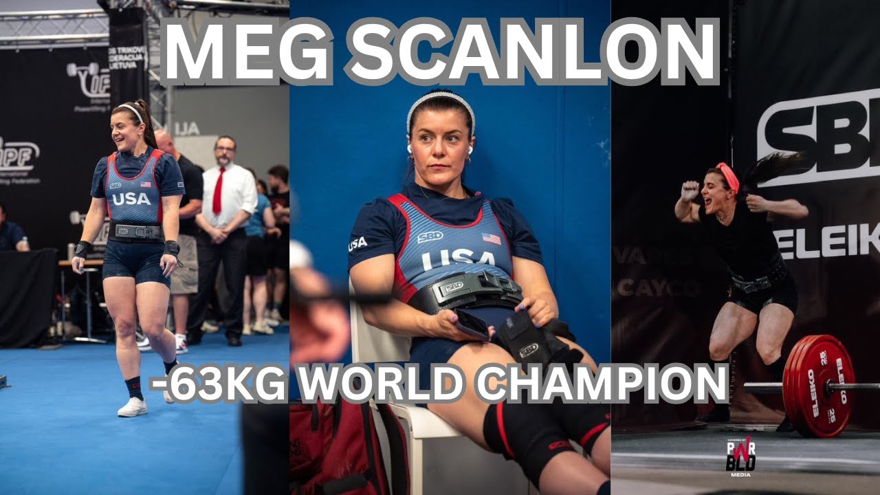 Meg Scanlon - 63kg world champion, her journey so far, switching to a ...