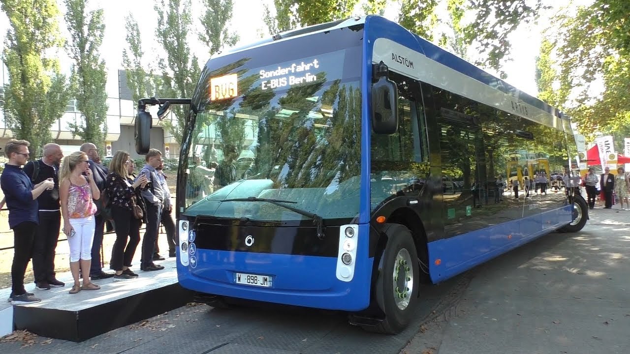 Electric bus Alstom "Aptis". Электробус Alstom "Aptis". - YouTube