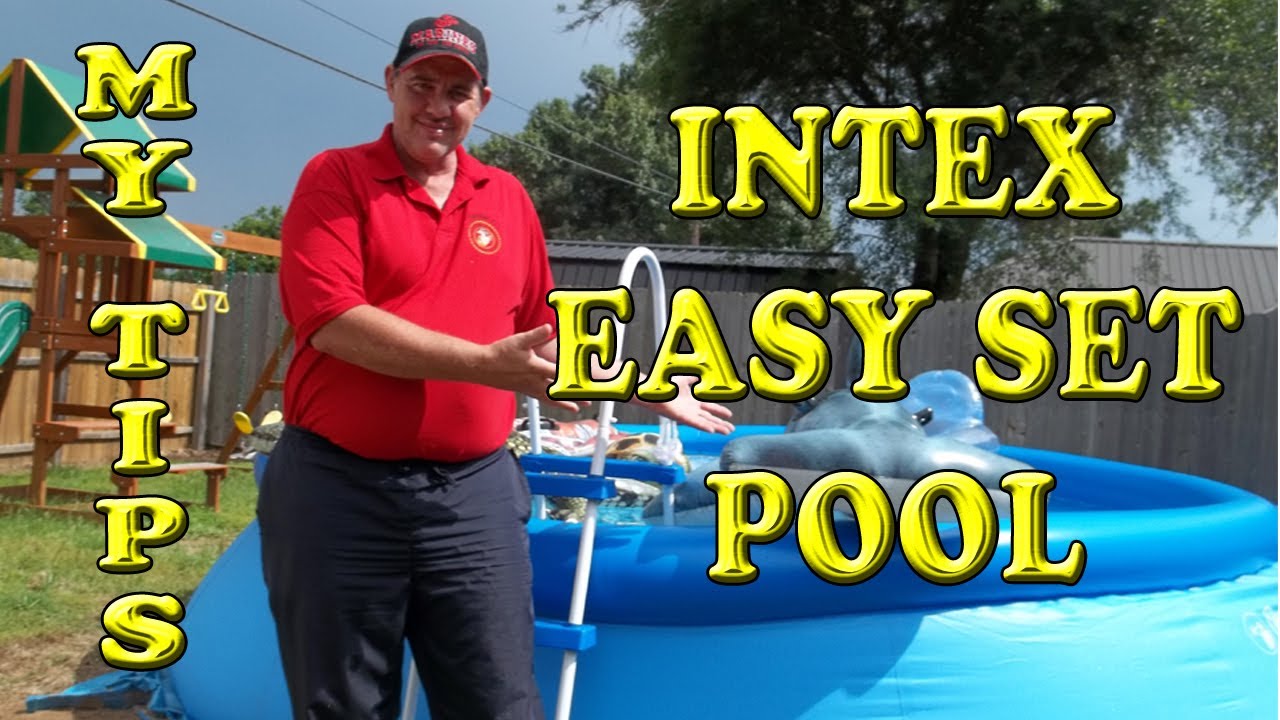 Intex Easy Set 15 X 42 Pool Unboxing Setup Tips YouTube