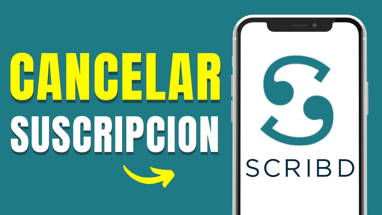 Cómo Cancelar Suscripción de Scribd (iPhone y Android) - YouTube