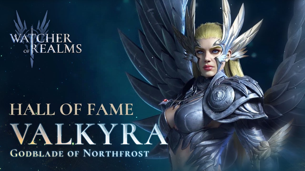 Valkyra - Godblade of Northfrost | Hall of Fame | Watcher of Realms - YouTube