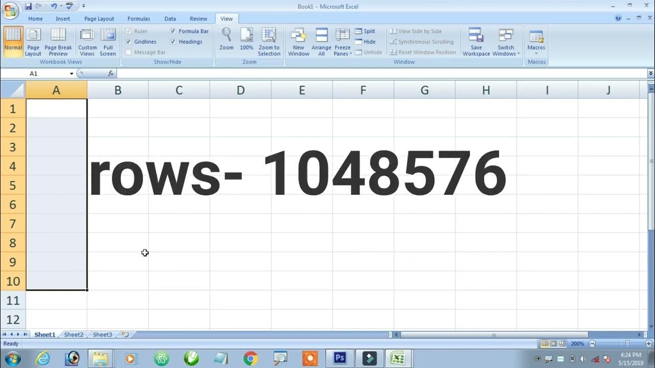 माइक्रोसॉफ्ट एक्सेल पर कैसे काम करते है how to work on Microsoft excel ...