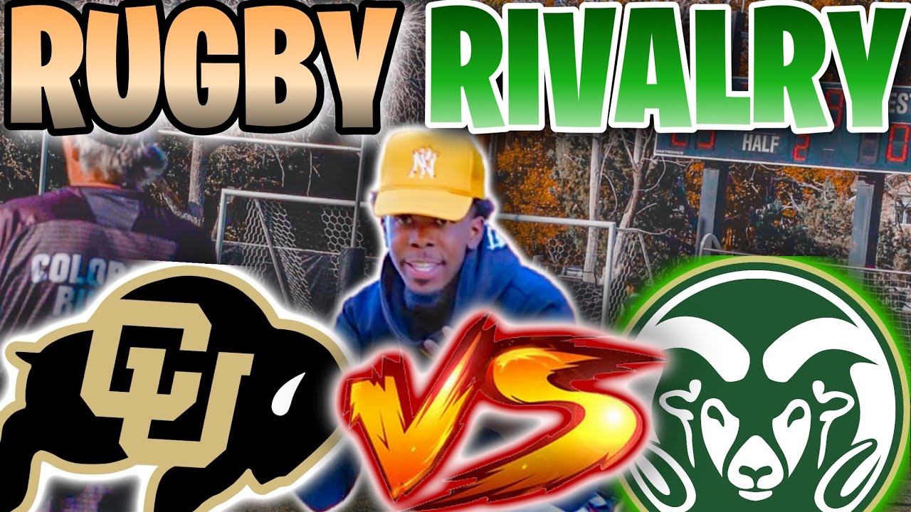 CU BUFFS VS CSU RAMS RIVALRY GAME...WENT TO MY FIRST COLLEGE RUGBY GAME ...