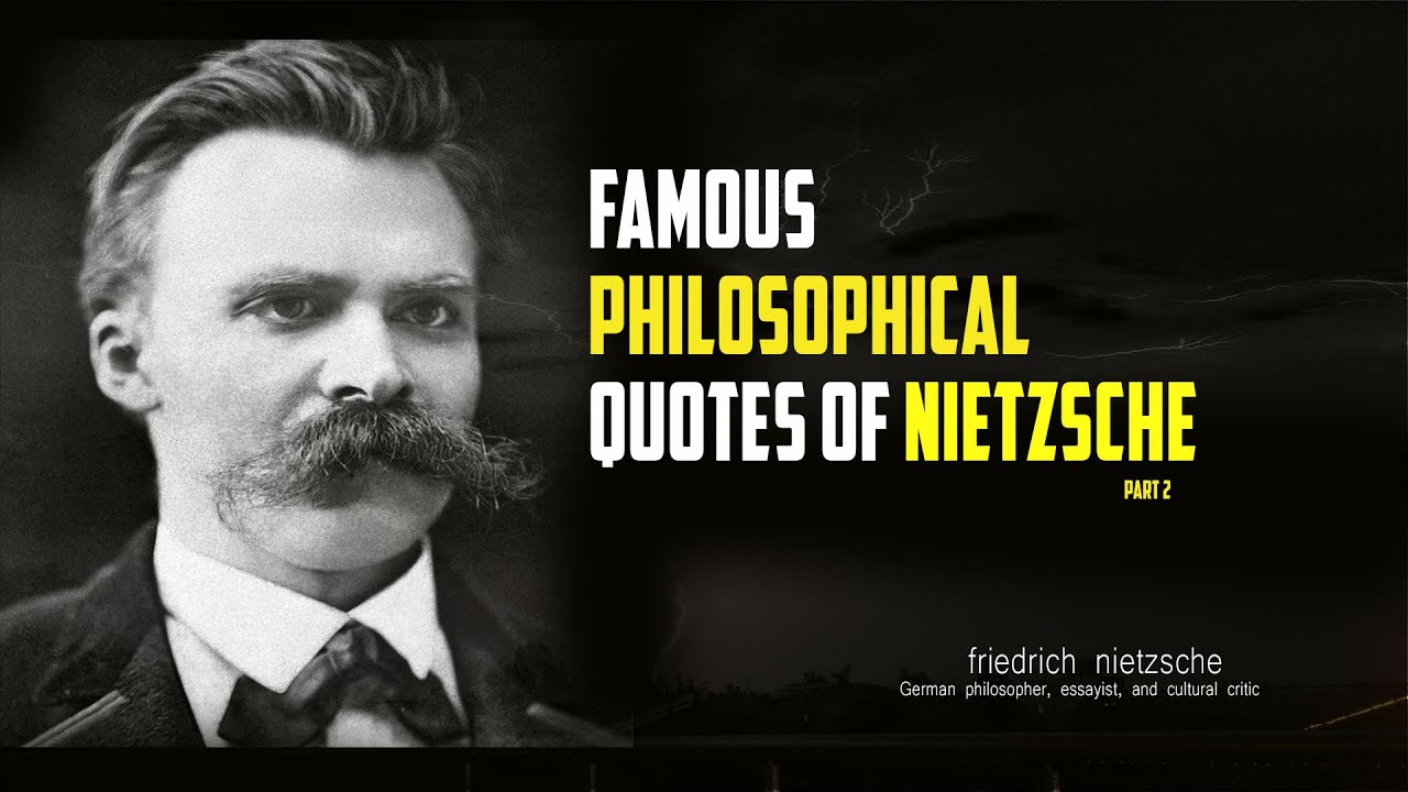 Friedrich Nietzsche Philosophical , Motivational Quotes || Quotes and ...