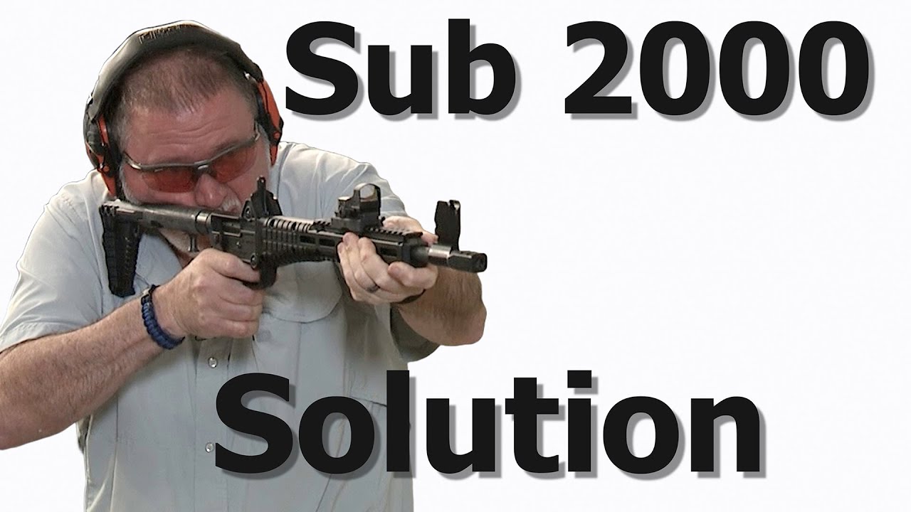Solving the BIGGEST Problem with the Kel-Tec Sub 2000 Gen 2! | Optics ...