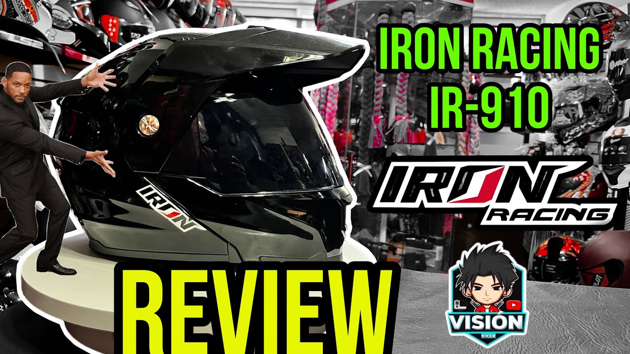 REVIEW iron Racing ir-910 DP ABATIBLE /VISIONBIKER - YouTube