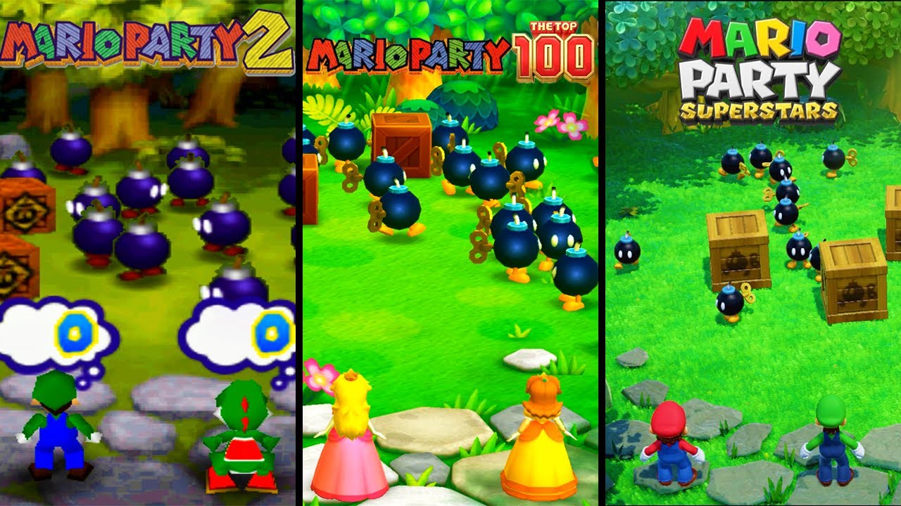 Evolution of Roll Call Minigames in Mario Party (1999-2021) - YouTube