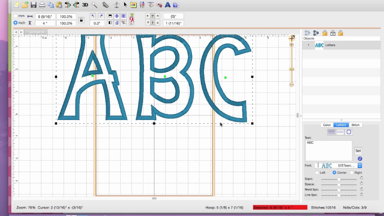 Using BX files vs Design files for Applique Fonts from The Itch 2 ...