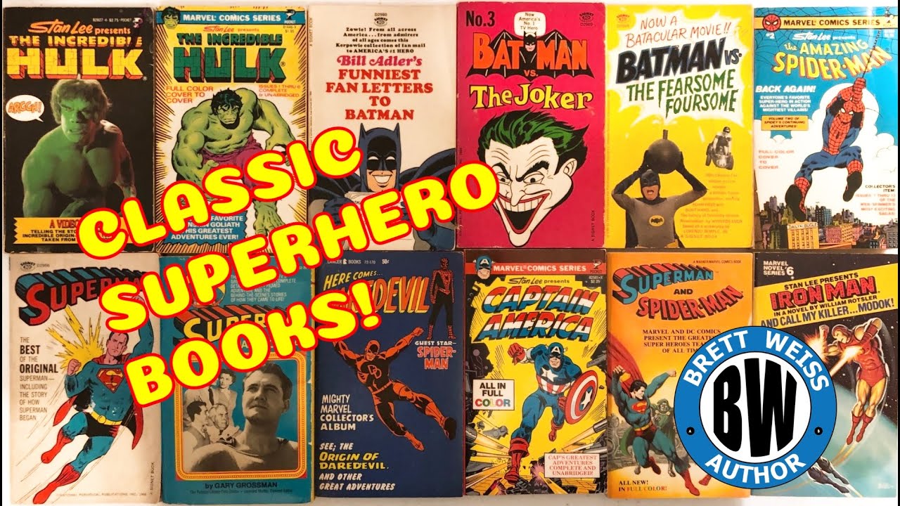 Insane Superhero Book Collection! - Batman! Superman! Spider-Man ...