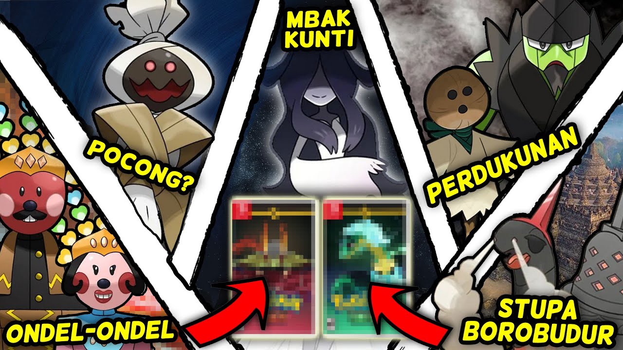 BANYAK BANGET POKEMON BARU BERNUANSA INDONESIA DI RAJA REGION INI ...