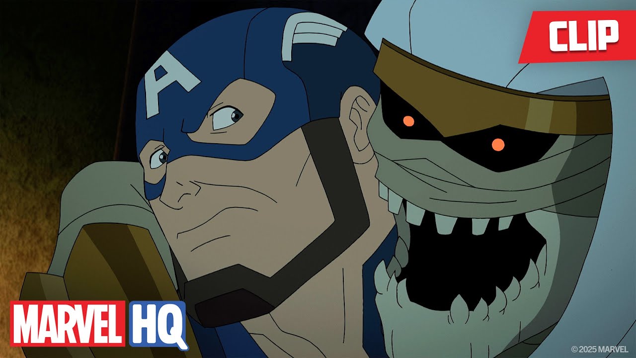 The Avengers vs. Mummies! 😱💀 | Marvel's Avengers Assemble | @MarvelHQ ...