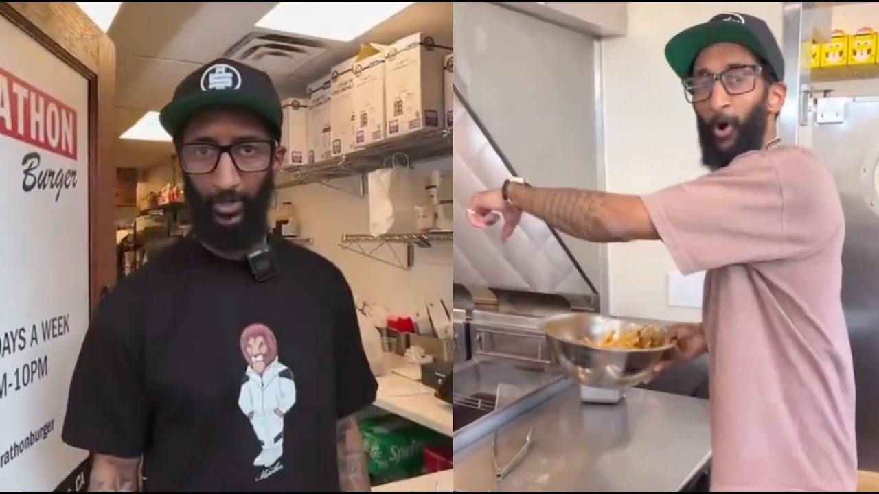Black Sam Opens Nipsey Hussles Dream Marathon Burger Store Off Fairfax ...