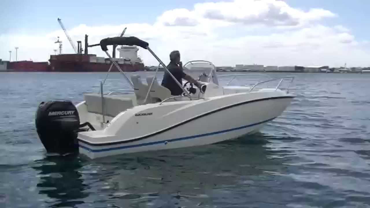 Quicksilver 605 Open Activ + 150cv New EFI - YouTube