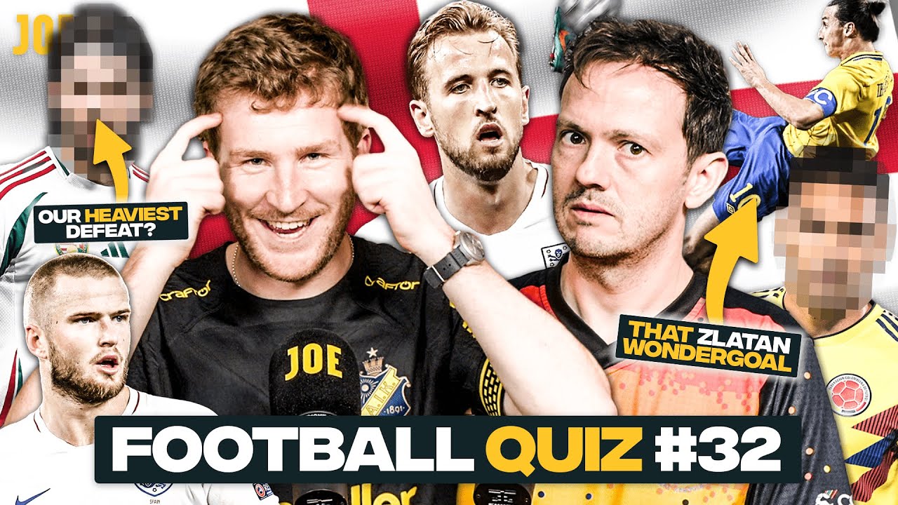 ENGLAND FOOTBALL QUIZ!! | FootballJOE Quiz vs Stuart Laws - YouTube