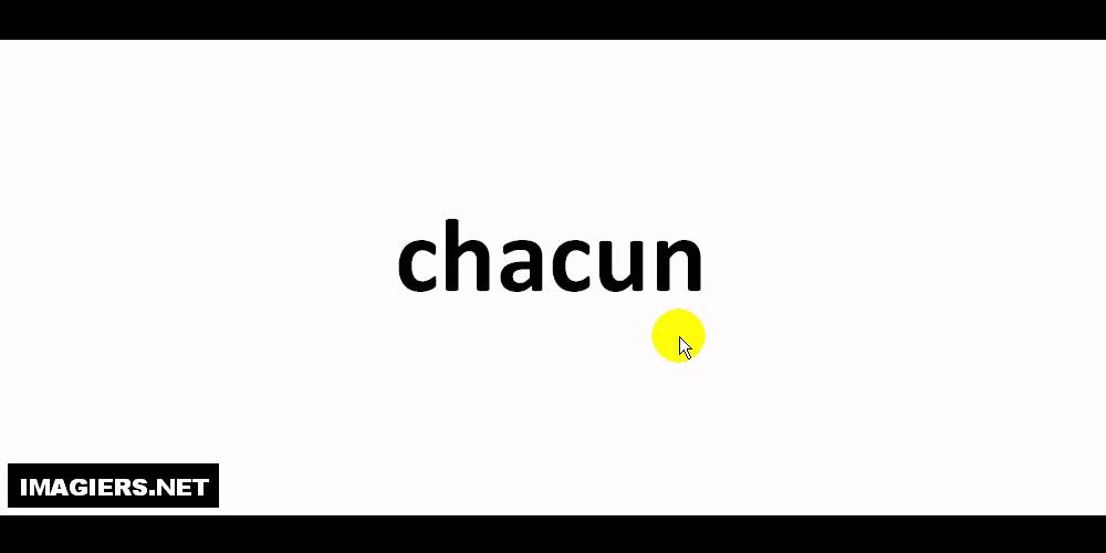 Aprende a Pronunciar el Francés = chacun - YouTube