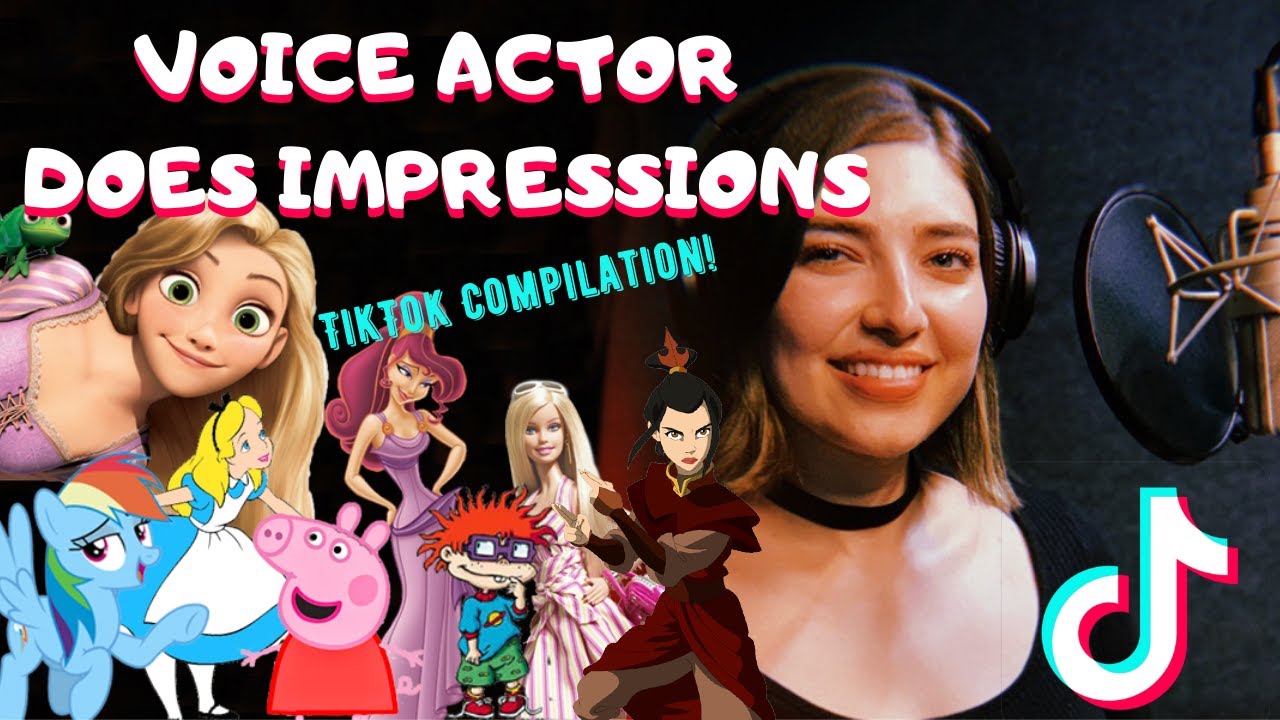 Voice Actor Does Impressions - Tiktok Compilation - YouTube