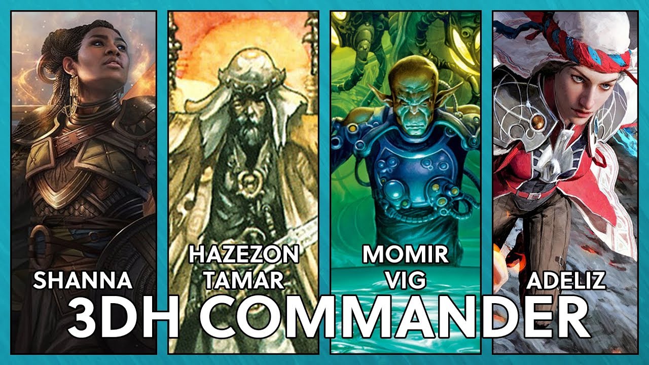 3DH Commander | New Dominaria Decks - Game 2 - YouTube