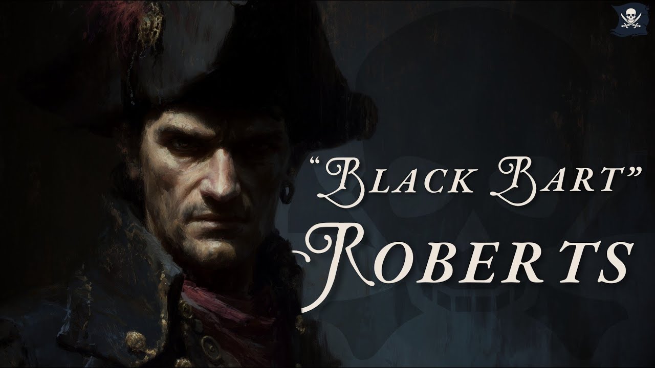 Legendy zlatého věku: Bartholomew "Black Bart" Roberts - Nejúspěšnější pirát všech dob. - YouTube