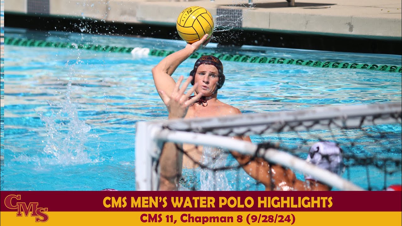 CMS Men's Water Polo Highlights vs. Chapman - YouTube