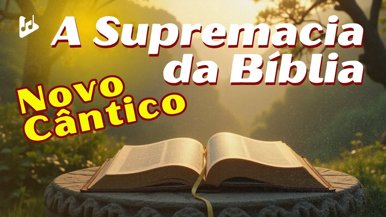 Novo cântico espiritual que celebra a supremacia da Bíblia e sua suprema autoridade e poder ...