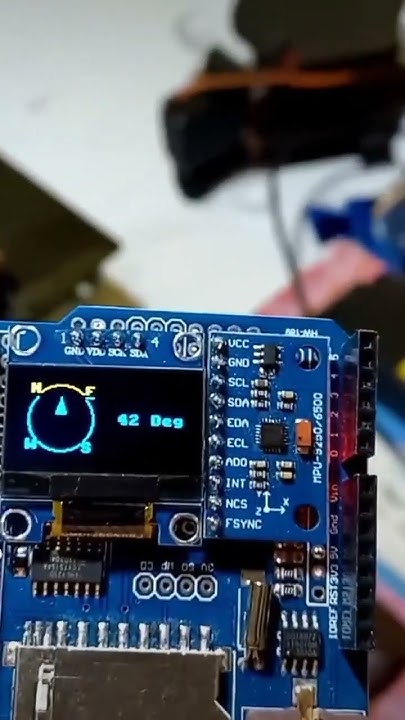 Arduino Compas Free Code At Description Arduino Project Arduino Arduinoproject Oled Mpu9250