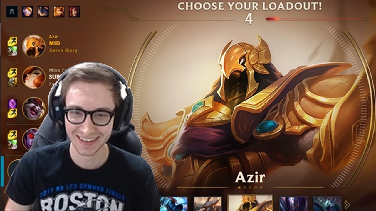579. Bjergsen - Azir vs Xerath - Mid - November 26th, 2017 - Patch 7.23 ...