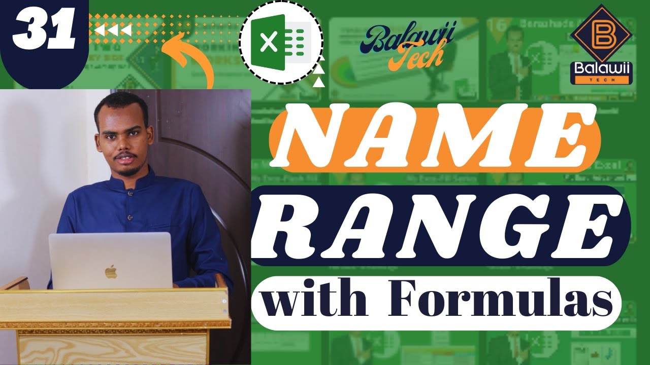 31 Ms Excel Name Range With Formulas YouTube 31 Ms Excel Name Range With Formulas YouTube