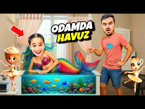 ELİF SİNEM YATAĞINI HAVUZ YAPTI ‼️ ANNEME DEV KIŞKIRTMA YAPTIM!!