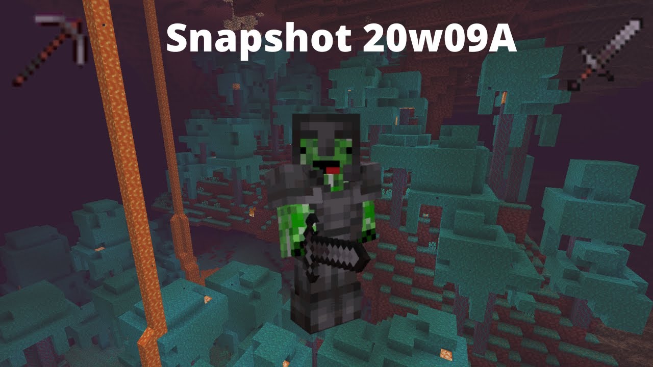 New Nether Biomes and Netherite Tools - Snapshot 20w09a - YouTube