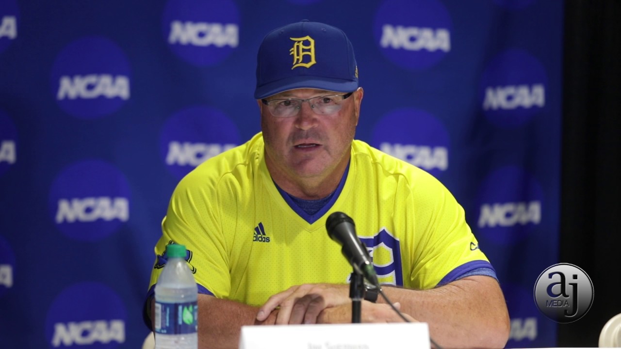 Delaware coach Jim Sherman following 5-2 loss to Texas Tech - YouTube